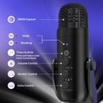 ZealSound USB Microphone,Condenser Computer PC Mic K66 - ZealSound